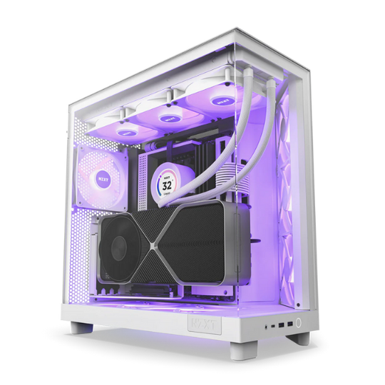 Vortex 7 Max White Gaming PC | Ideal for 4K gaming - Vektra Computers LLC